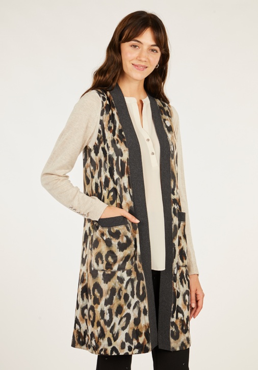 Chaleco Leopardo