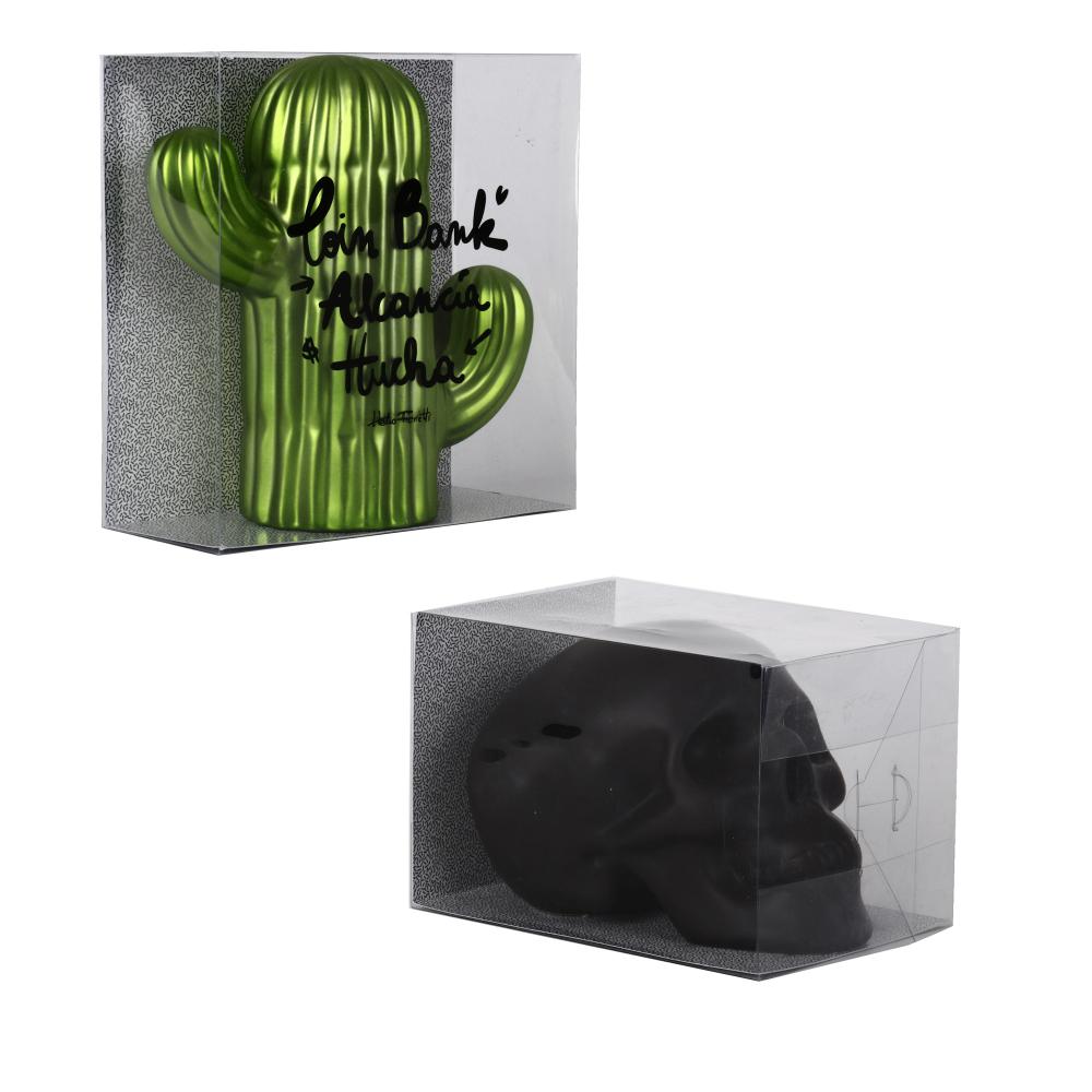 SKULL+CACTUS MONEY BOX