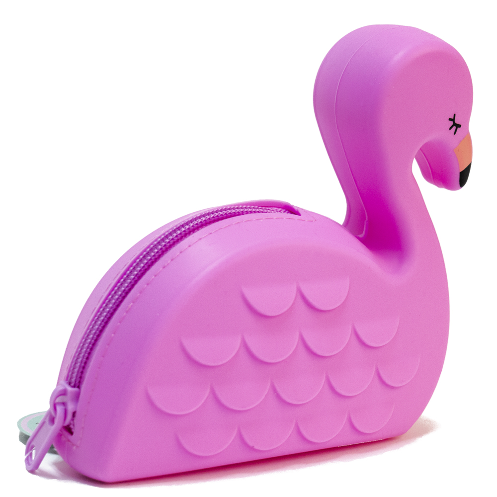 SILICONE PURSE FLAMINGO HF