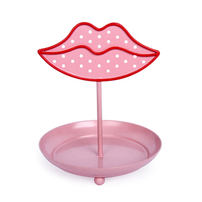 LIPS METALLIC JEWELRY STAND HF