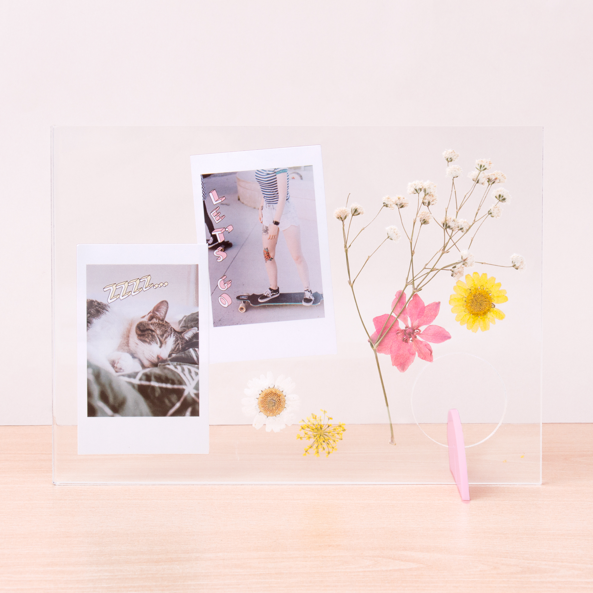 DIY DRIED FLOWERS PHOTO FRAME HF