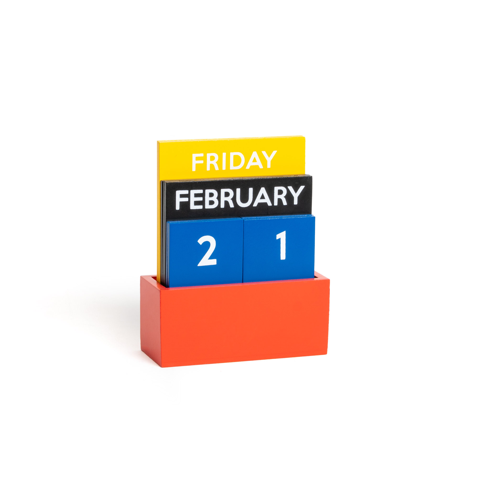 SMALL MULTICOLOR CALENDAR HF