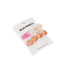 PACK OF 2 PINK CLIPS HF