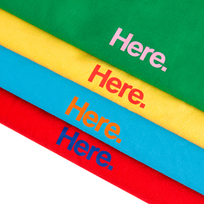 YELLOW HERE&NOW TOTE BAG HF