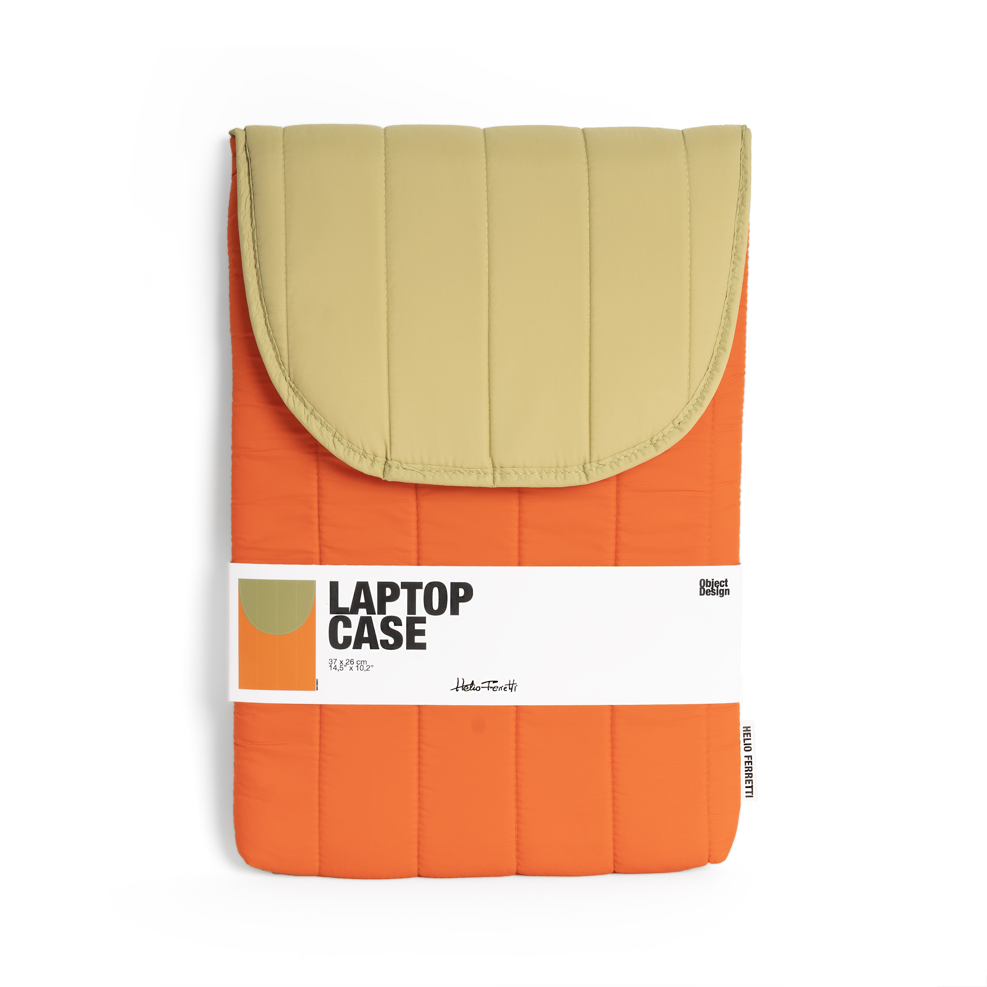 ORANGE PUFFY LAPTOP SLEEVE 15" HF