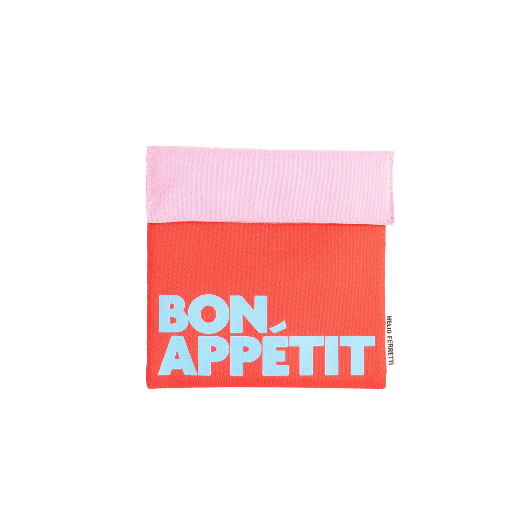 ANTI-STAIN SNACK BAG RED BON APPÉTIT HF | Helio Ferretti