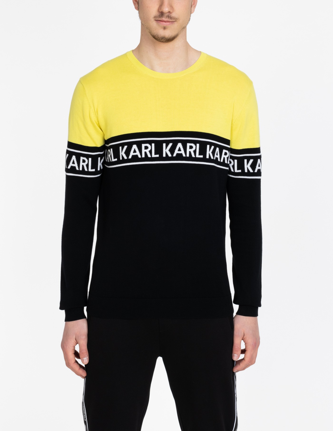 Karl Lagerfeld - Pullover Color Black Karl Lagerfeld - Pullover Color Black