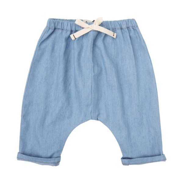 BABY PANTS CHAMBRAY