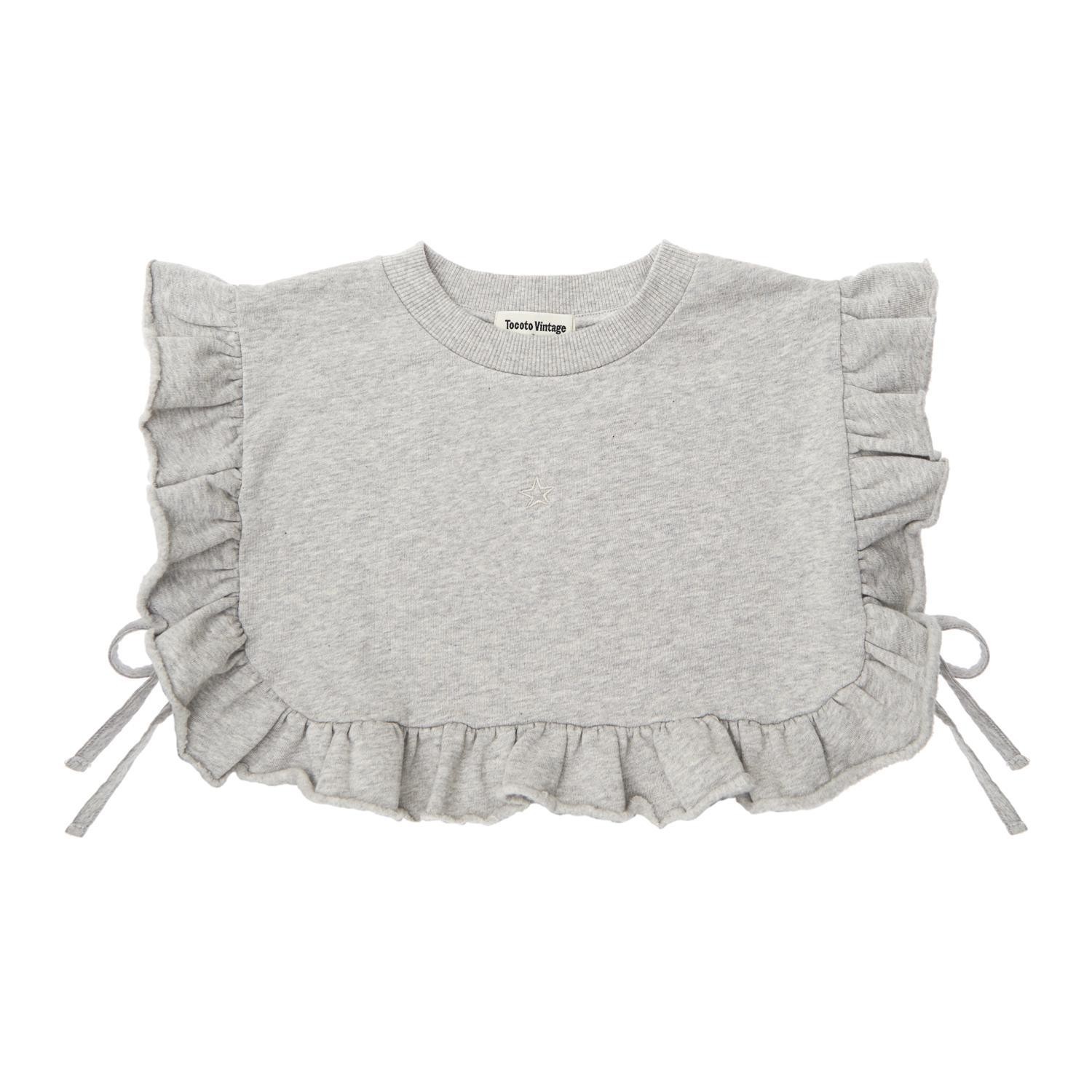 KID RUFFLED PLUSH TOP