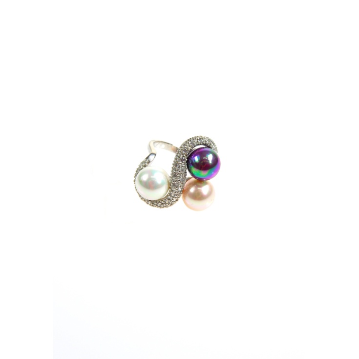 Anillos con Perlas, Anillos de plata | Orquídea Perlas y Joyas