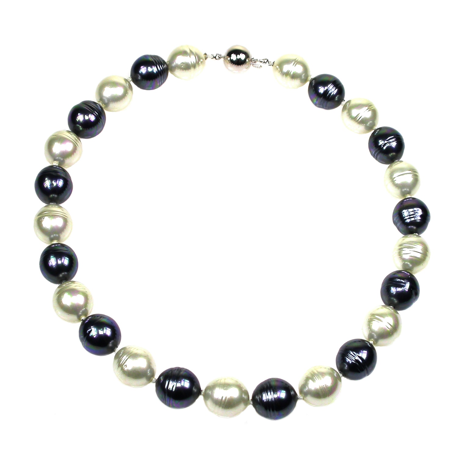 Collar Clásico de Perlas barrocas