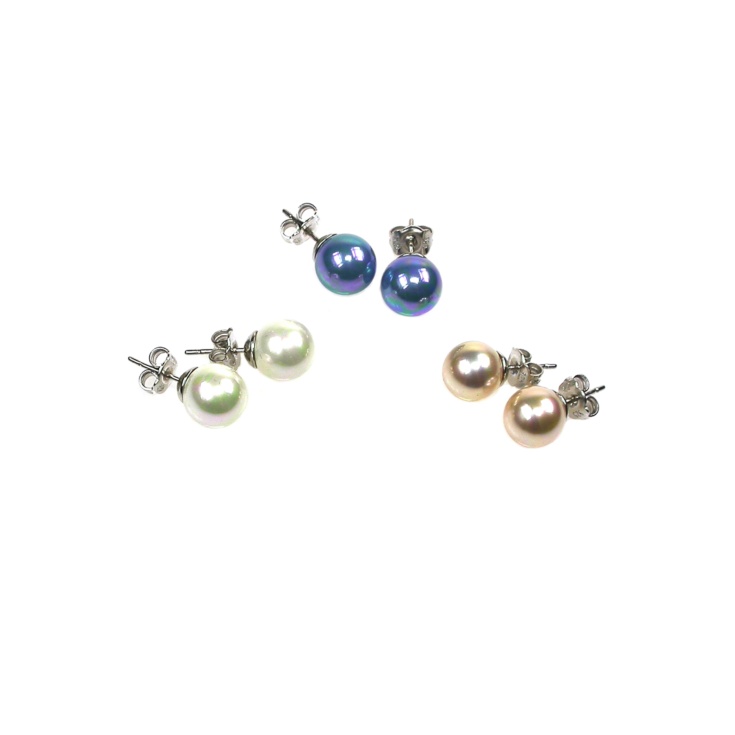 Pearl earrings–Online Jewellery | Orquidea Pearls & Jewelry