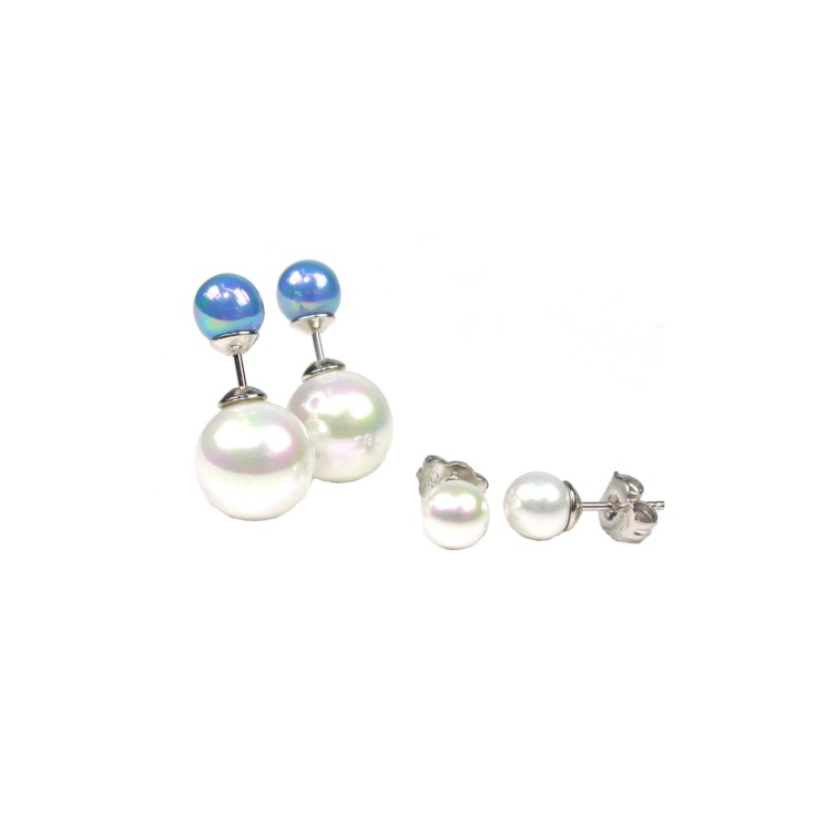 Pearl earrings–Online Jewellery | Orquidea Pearls & Jewelry