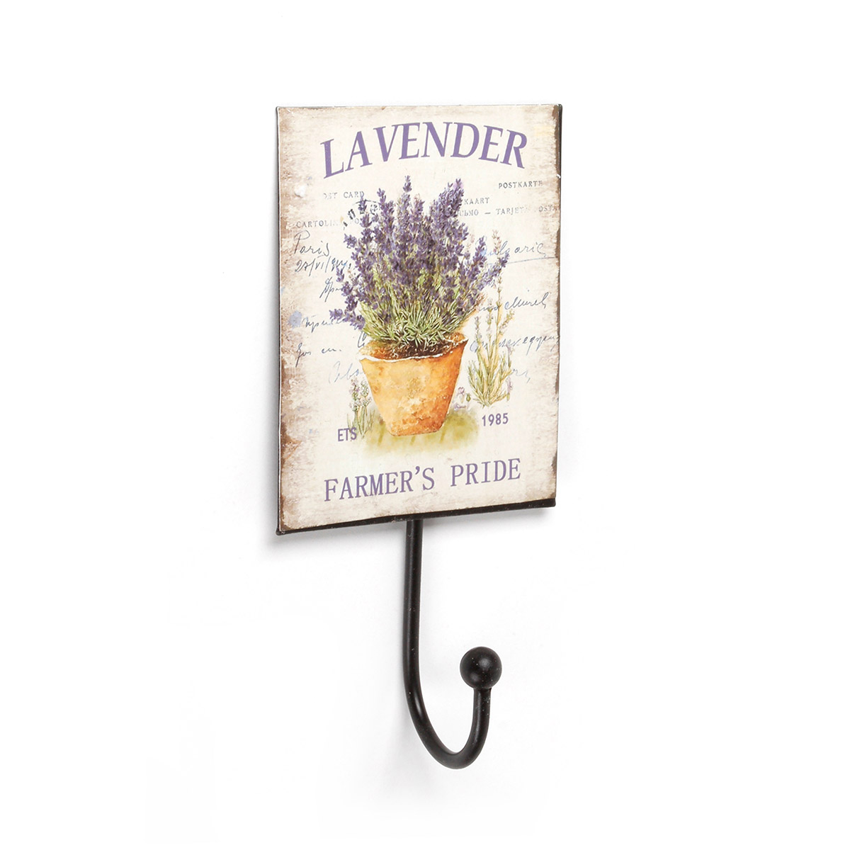 Colgador de pared con herraje para colgar fabricado en hierro con ...