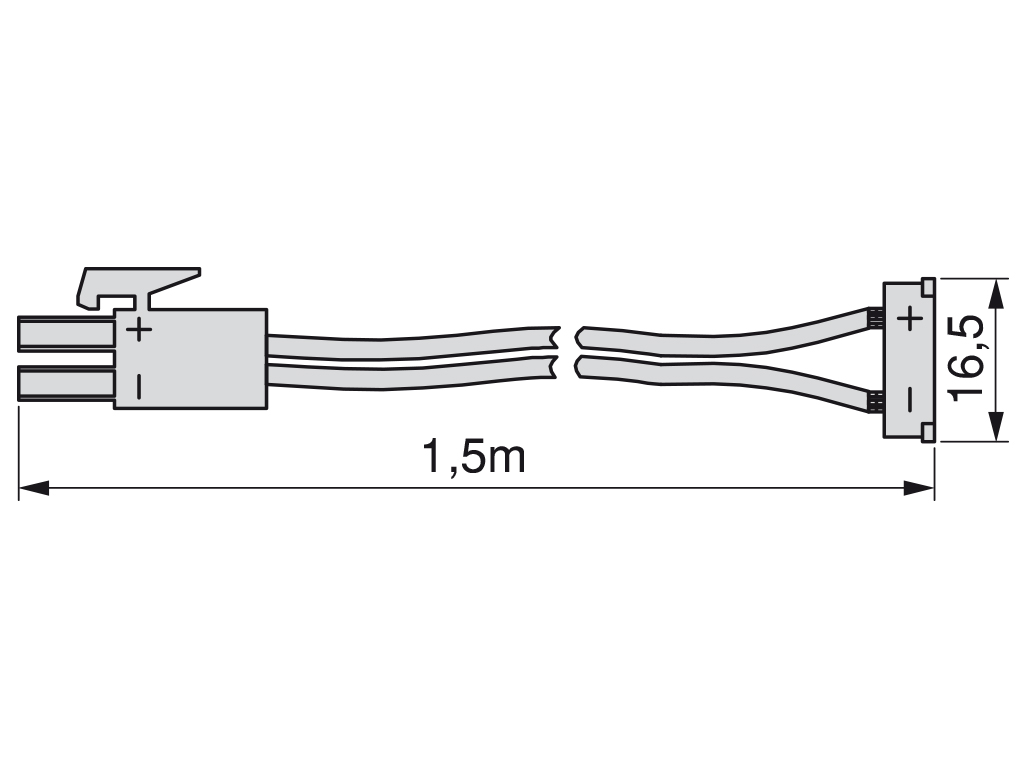 Cable Conexión Proflex 72W | Accesorios Iluminación | NIUBÓ