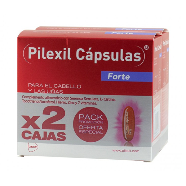 Pilexil Forte Duplo 2 x 100 cápsulas | Compra Online