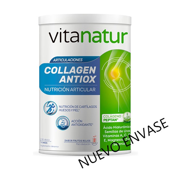 Vitanatur Collagen Antiox Plus sabor Frutos Rojos | Farmaconfianza