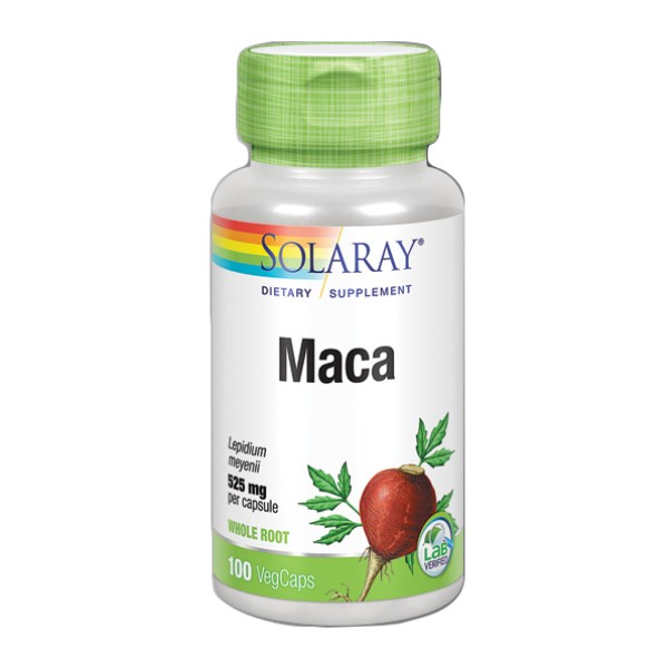 Solaray Maca 100 Cápsulas Vegetales | Farmaconfianza