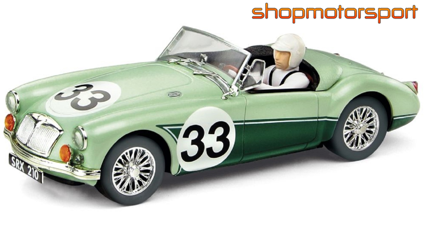 MG A / SCALEXTRIC A10089S300 / TED LUND-COLIN ESCOTT