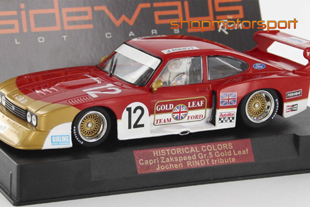 FORD CAPRI ZAKSPEED Gr.5 / SIDEWAYS SWHC02 / JOCHEN RINDT
