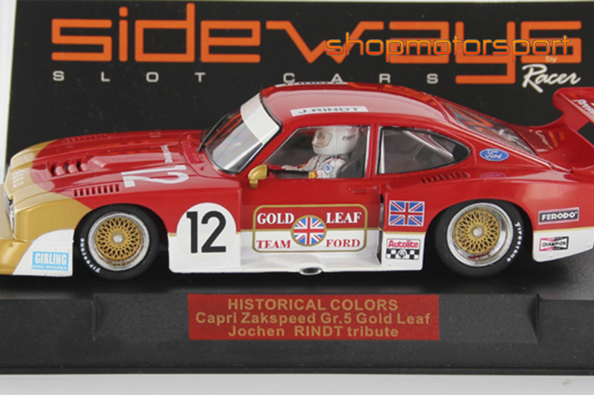 FORD CAPRI ZAKSPEED Gr.5 / SIDEWAYS SWHC02 / JOCHEN RINDT