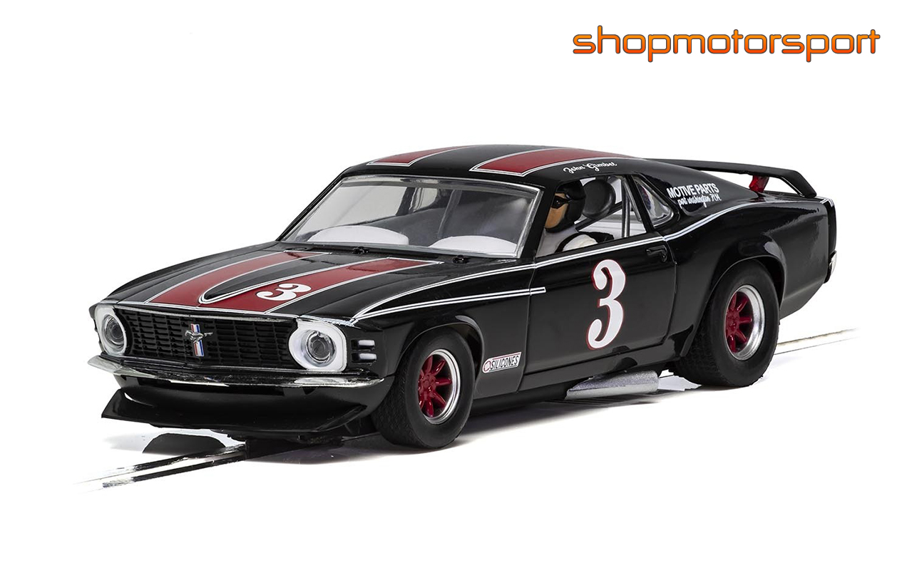 FORD MUSTANG BOSS 302 / SCALEXTRIC SUPERSLOT 4014 / JOHN GIMBEL