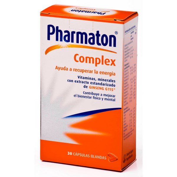 Pharmaton Complex 30 Capsulas - Comprar y ofertas | Vitaminas con ginseng