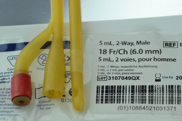 Sonda Foley Ch-18 (6mm.) (Rojo) 10 cc/ml.