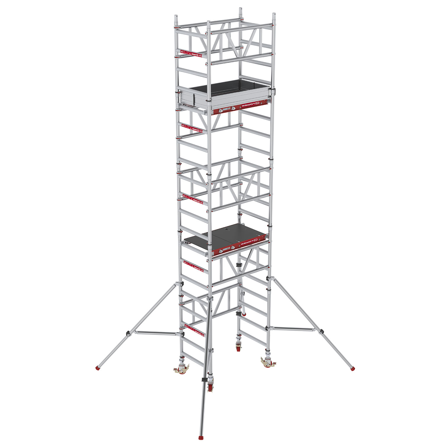 Andamio aluminio 0,75x1,10 plegable