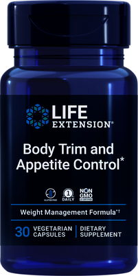 BODY TRIM and APPETITE CONTROL 30 CAPS LIFE EXTENSION