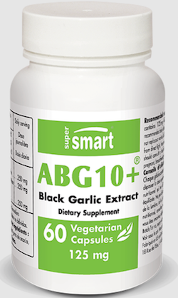 ABG10+® 125 mg EXTRACTO AJO NEGRO 60 CAPS SUPERSMART