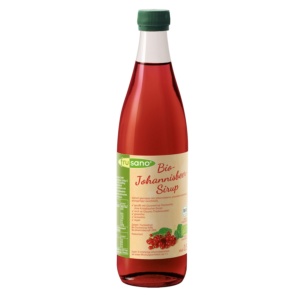 JARABE DE GROSELLA ORGANICO 500 ML FRUSANO