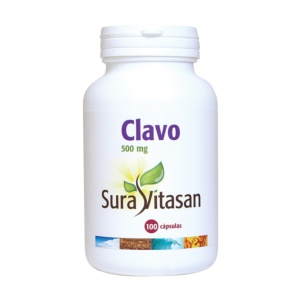 CLAVO 100 CAPS DE 500 MGR SURAVITASAN