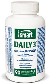 Daily 3® BioPQQ NMM 90 CAPS SUPERSMART