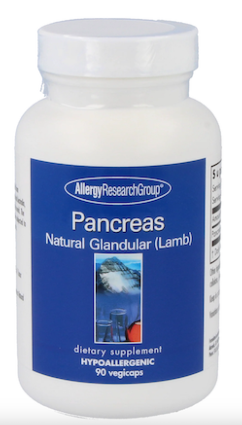 PANCREAS NATURAL GLANDULAR (CODERO) - 90 CAPS Allergy Research Group