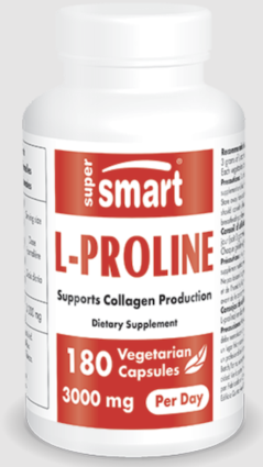 L-PROLINA 500 mg 180 COMP SUPERSMART