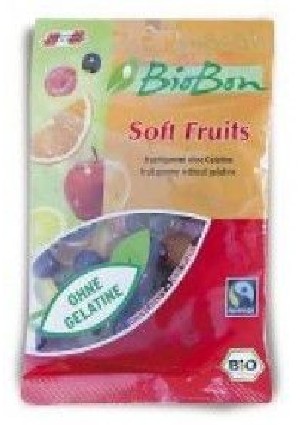BIOBON FRUTAS SIN GELATINA BIO, 100 g SIN GLUTEN
