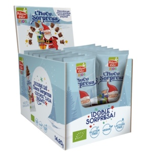 SANTA CHOCO SORPRESA BIO VEGAN 14,2 GR FINESTRA