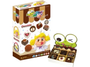 KIT PLASTILINA PARA MODELAR CHOCOLATE, colección Bakery JUMPING CLAY