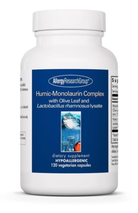 HUMIC MONOLAURIN COMPLEX 120 CAPS ALLERGY RESEARCH GROUP