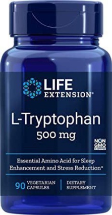 L-TRIPTOFANO 500 MGRS 90 CAPS LIFE EXTENSION