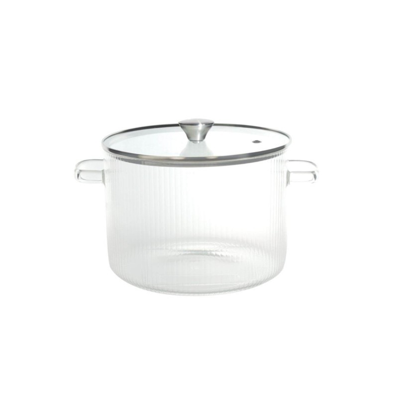 OLLA DE VIDRIO BOROSILICATO CON TAPA, 3 L BRANDANI