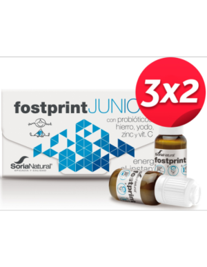 PACK 3X2 FOST PRINT JUNIOR 20 viales SORIA NATURAL ENVIO GRATIS