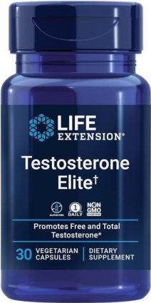 TESTOSTERONA ELITE 30 VEGCAPS LIFE EXTENSION