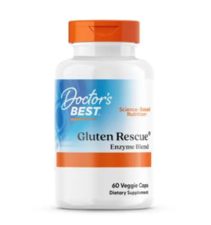DOCTOR'S BEST, GLUTEN RESCUE WITH GLUTALYTIC, 60 cap